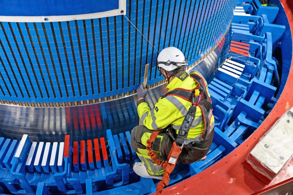 Pumpspeicherkraftwerk Limberg 3: 355 Tonnen Rotor erfolgreich ...